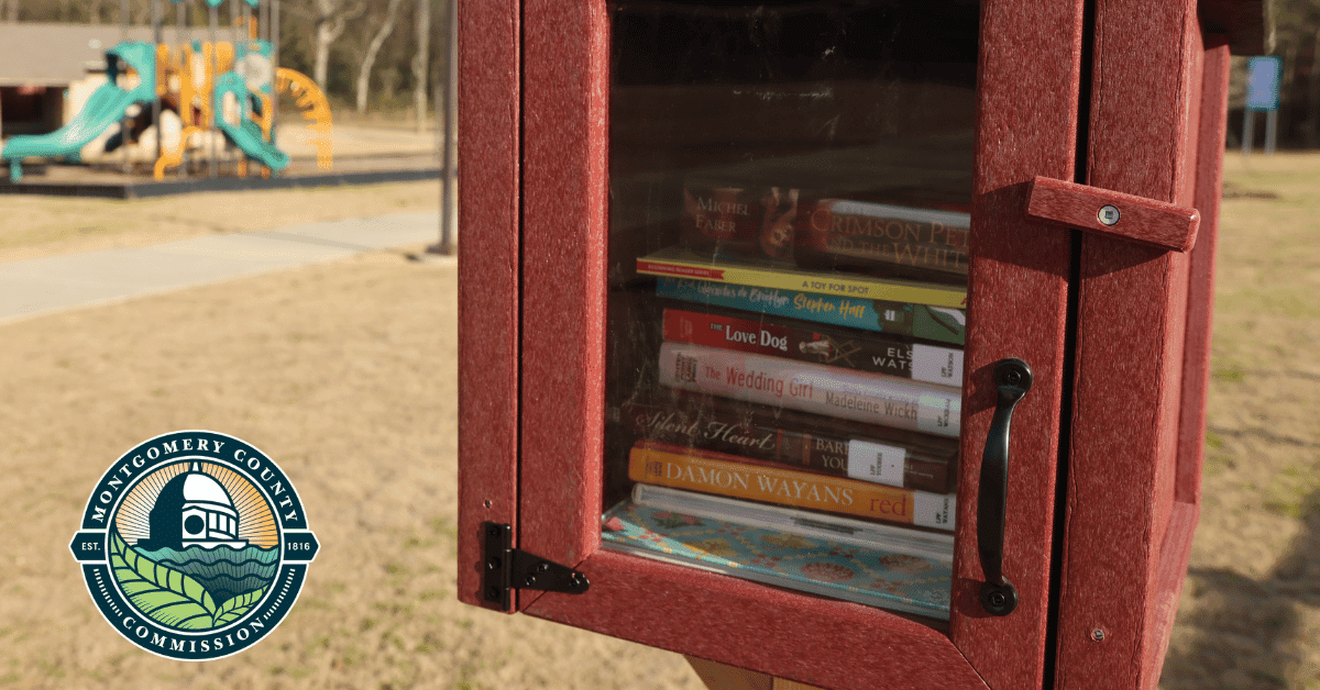 Montgomery County Commission installs 14 Little Free Libraries ...
